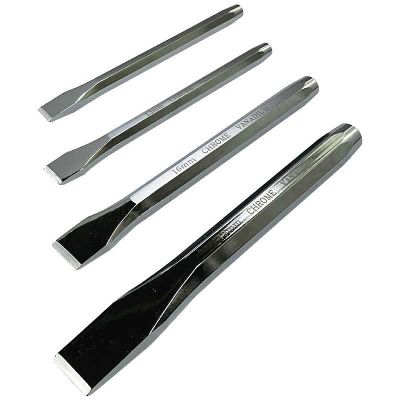 SIGNET 4本組 チゼルセット八角胴タイプ ミラーメッキ 60550 : コジマYahoo!店 - 通販 - Yahoo!ショッピング