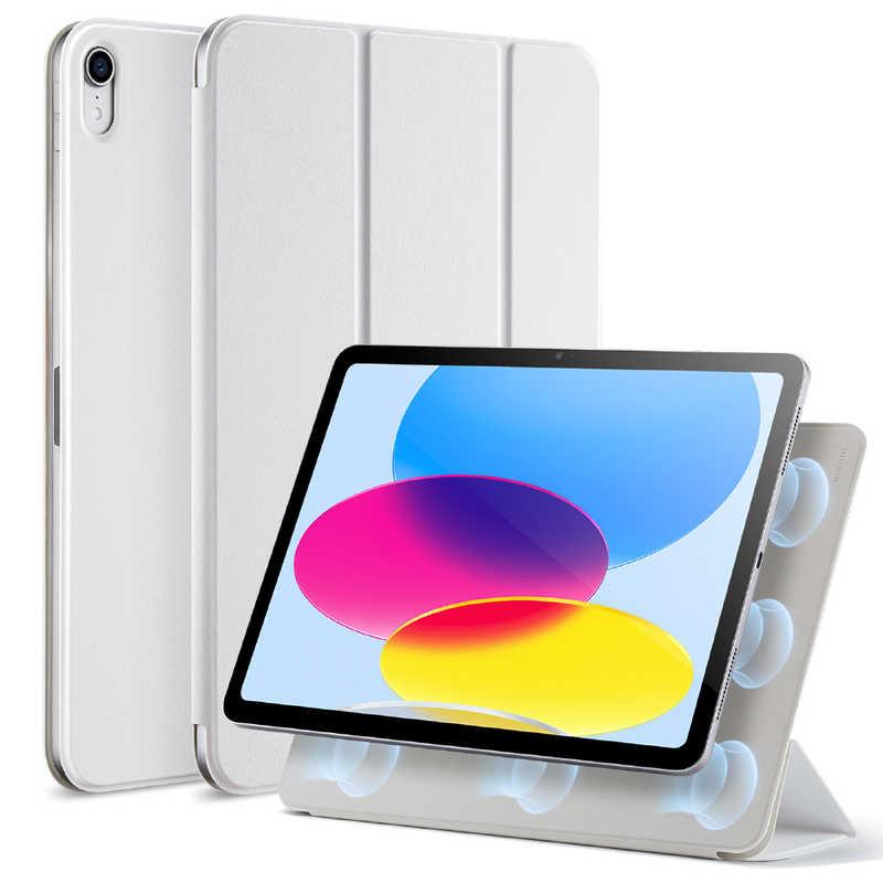 ESR 10.9インチiPad(第10世代)用 Rebound磁気スリムケースカバー ESR Brilliant white ...