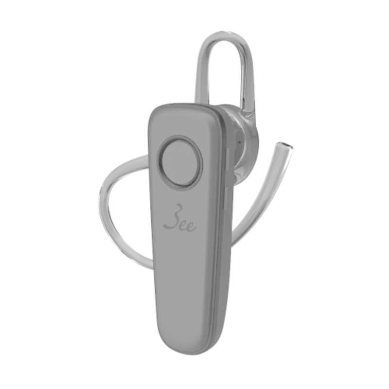 3ee（スリー） 耳掛け式ヘッドセット CALL 01 ダークグレー [ワイヤレス(Bluetooth) /片耳 /イヤフックタイプ ...