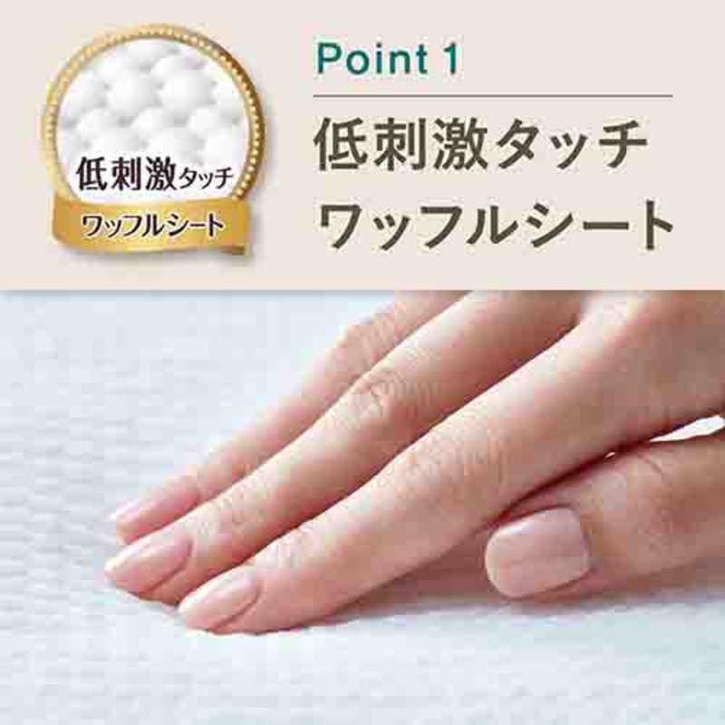 Kao 花王 Laurier(ロリエ) しあわせ素肌超スリム ふつうの日用 羽つき 24コ入〔サニタリー用品(生理用品) 〕 白 : コジマ ...