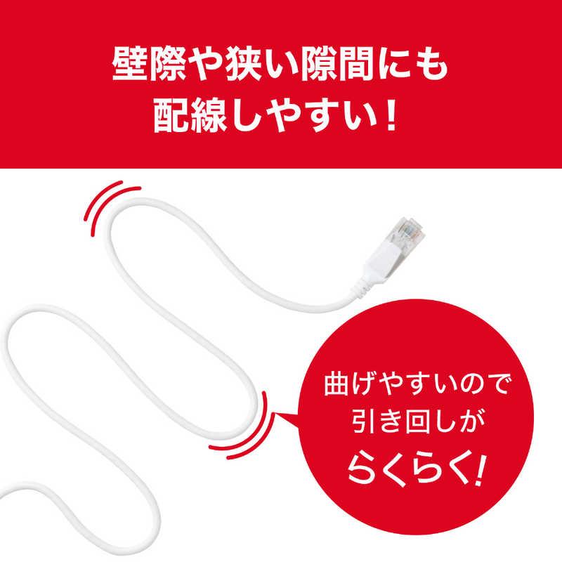 ORIGINALBASIC LANケーブル [1m /カテゴリー6A /スリム] ホワイト OB-L6A1-0100SL-WH : コジマYahoo!店 - 通販 - Yahoo!ショッピング