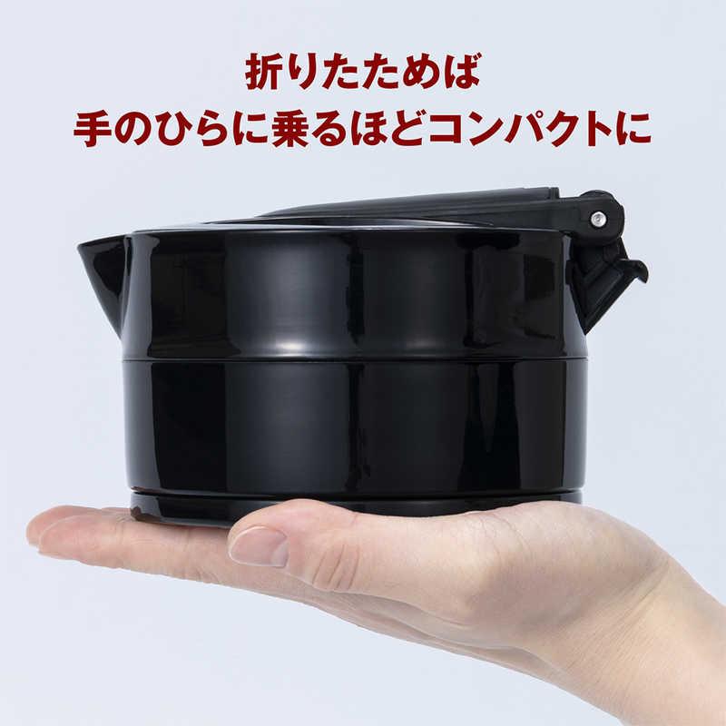 ナカバヤシ ナカバヤシ 折りたためる電気ケトル 多機能 0.6L ブラック MBE-TK04/BK : コジマYahoo!店 - 通販 - Yahoo!ショッピング