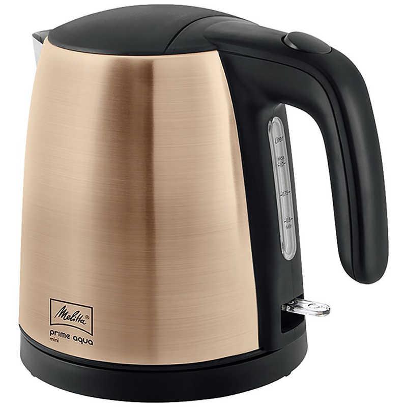 メリタ 電気ケトル プライムアクアミニ [1.0L] MEK18-7C カッパー : コジマYahoo!店 - 通販 - Yahoo!ショッピング