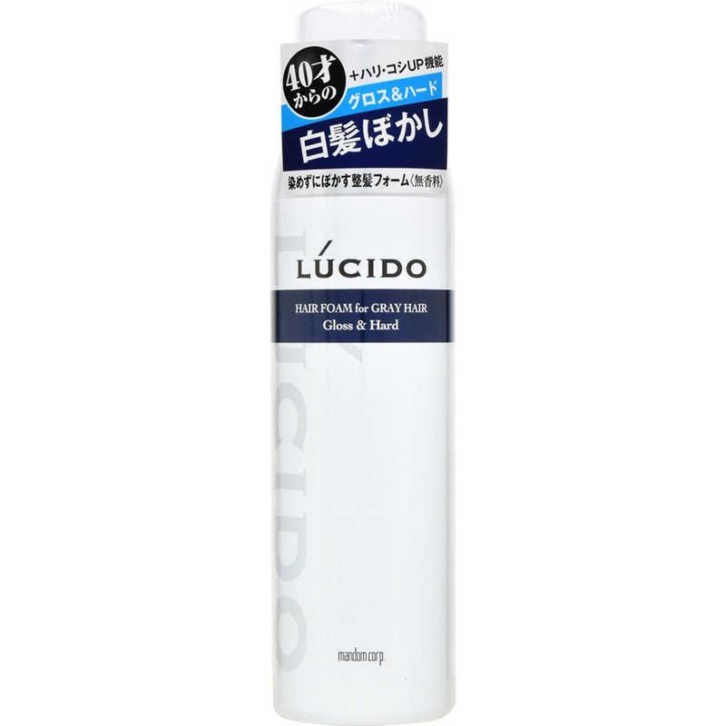 マンダム LUCIDO(ルシード) 白髪用整髪フォームグロス&ハード(185g) 〔スタイリング剤〕 : コジマYahoo!店 - 通販 - Yahoo!ショッピング