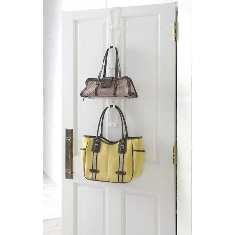 山崎実業 チェーン ジョイントバッグハンガーS ホワイト(Chain Joint Bag Hanger WH) ホワイト 6510 ...