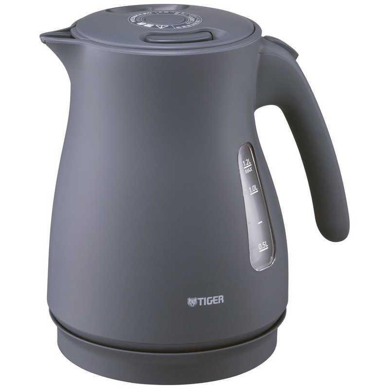 タイガー TIGER 蒸気レス電気ケトル [1.2L] ナイトブラック PCV-A120KN : コジマYahoo!店 - 通販 - Yahoo!ショッピング