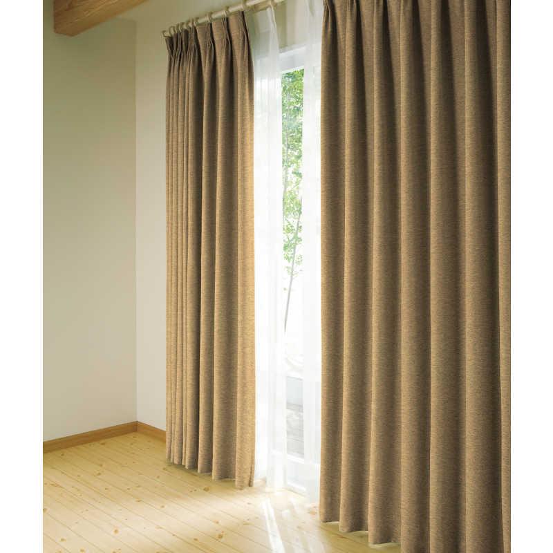 東京シンコール ドレープカーテン シャロット(100×178cm/ブラウン) : 4906013522538 : コジマYahoo!店 - 通販 - Yahoo!ショッピング