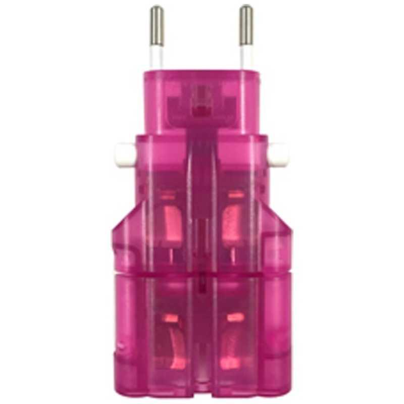 Kashimura カシムラ 海外用変換プラグ ケース付きサスケ3 WP-90M ピンク : コジマYahoo!店 - 通販 - Yahoo!ショッピング