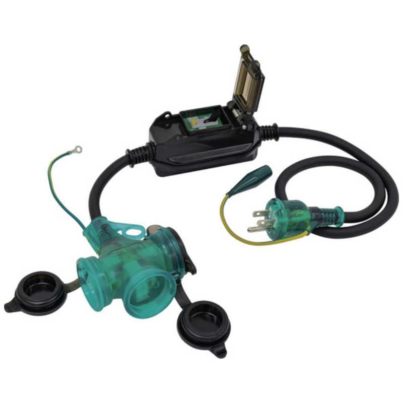 日動工業 NICHIDO 防雨ポッキン延長ブレーカ 漏電保護専用 PBWEBTS : コジマYahoo!店 - 通販 - Yahoo!ショッピング