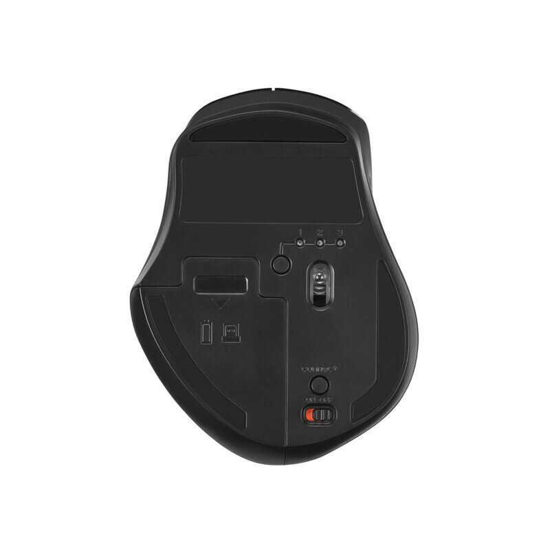 BUFFALO マウス NEO FIT 切替機能付 [BlueLED /無線(ワイヤレス) /5ボタン /Bluetooth] ブラック ...