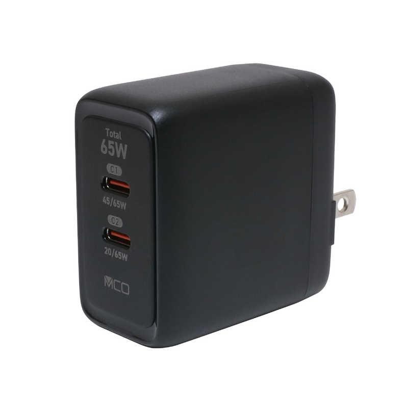 ナカバヤシ GaN採用 USB PD対応 USB-ACアダプタ 65W 2ポートタイプ IPA-C08/BK : コジマYahoo!店 - 通販 - Yahoo!ショッピング