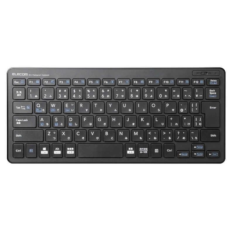 ELECOM エレコム ELECOM Bluetoothミニキーボード/パンタグラフ式/ブラック TK-FBP100BK : コジマYahoo!店 - 通販 - Yahoo!ショッピング