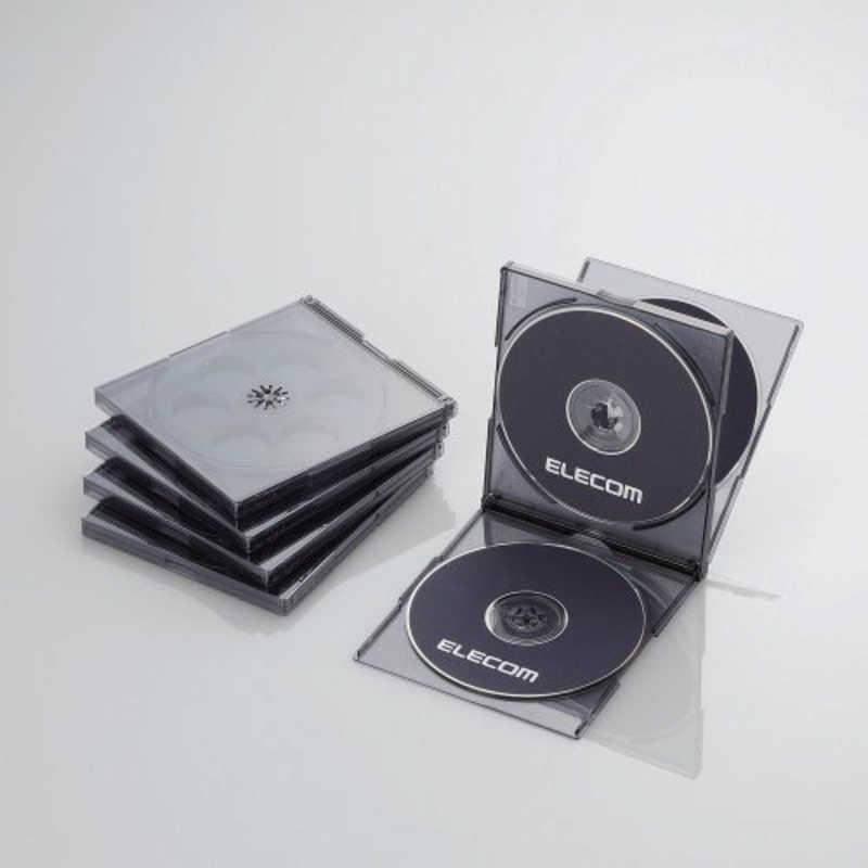 ELECOM エレコム ELECOM Blu-ray/DVD/CDケース(標準/PS/4枚収納) CCD-JSCNQ5CBK : コジマYahoo!店 - 通販 - Yahoo!ショッピング