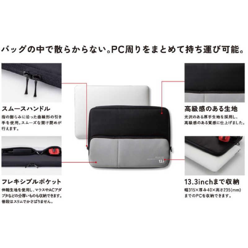 ELECOM エレコム ELECOM PCインナーバッグ ~13.3インチ ノートPC対応 BM‐IBPT13BK (ブラック) : コジマYahoo!店 - 通販 - Yahoo!ショッピング