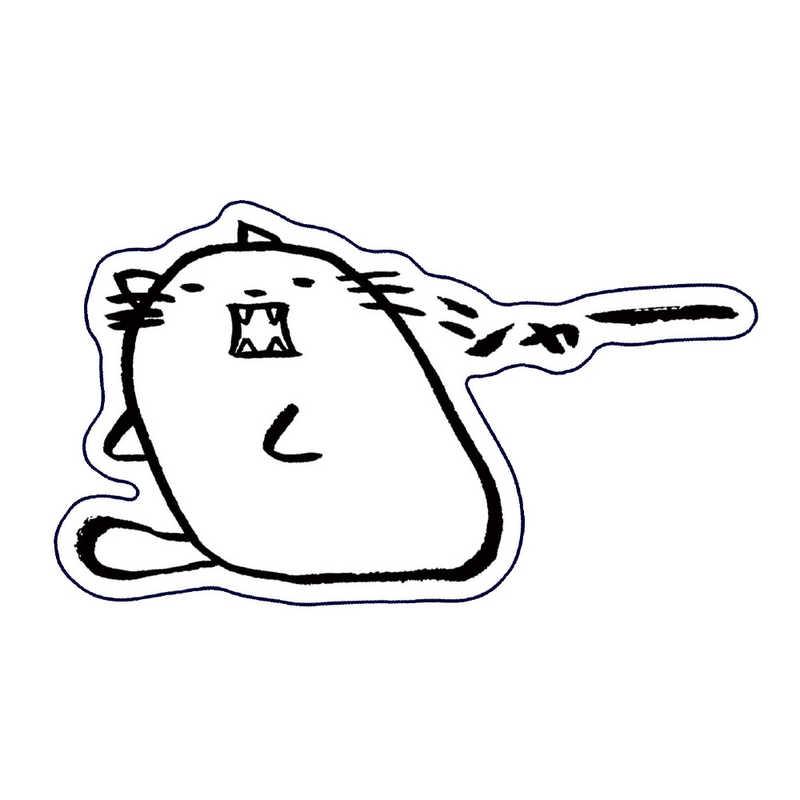 ホンクン のネコ シール シャーな猫 Honkun-N-010 : コジマYahoo!店 - 通販 - Yahoo!ショッピング