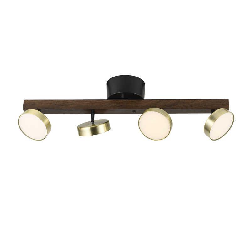 スワン電器 LED4灯シーリングライト Rumani ゴールド 調光調色付き ASP-810GL : コジマYahoo!店 - 通販 - Yahoo!ショッピング