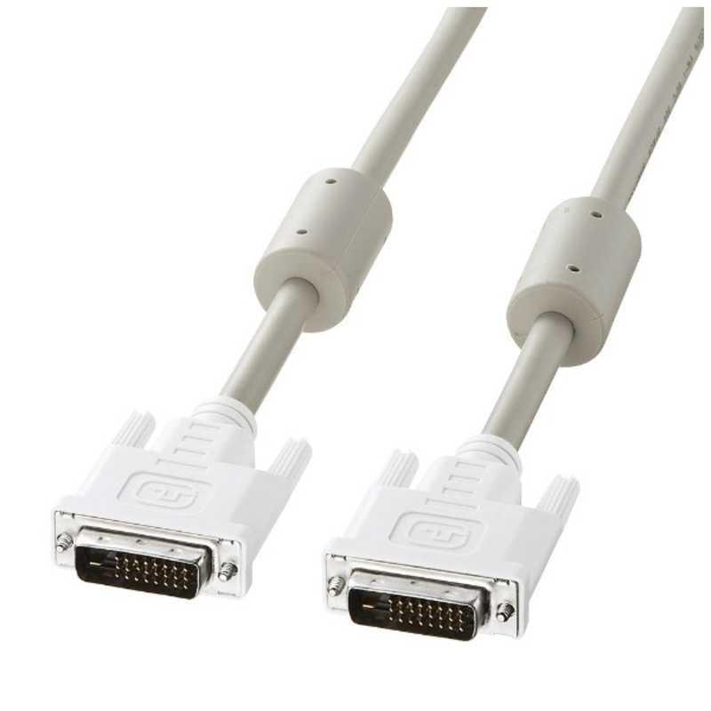 SANWA SUPPLY サンワサプライ DVIケーブル（デジタル・デュアルリンク／3m／ホワイト） KC-DVI-DL3K : コジマYahoo!店 - 通販 - Yahoo!ショッピング