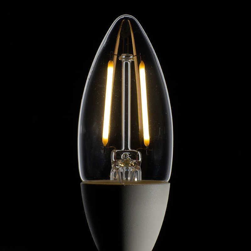 オーム電機 LED電球 フィラメント シャンデリア形 E17 25形相当 調光器対応 電球色 LDC2L-E17/DC6 :4971275634855:コジマYahoo!店 - 通販 ...