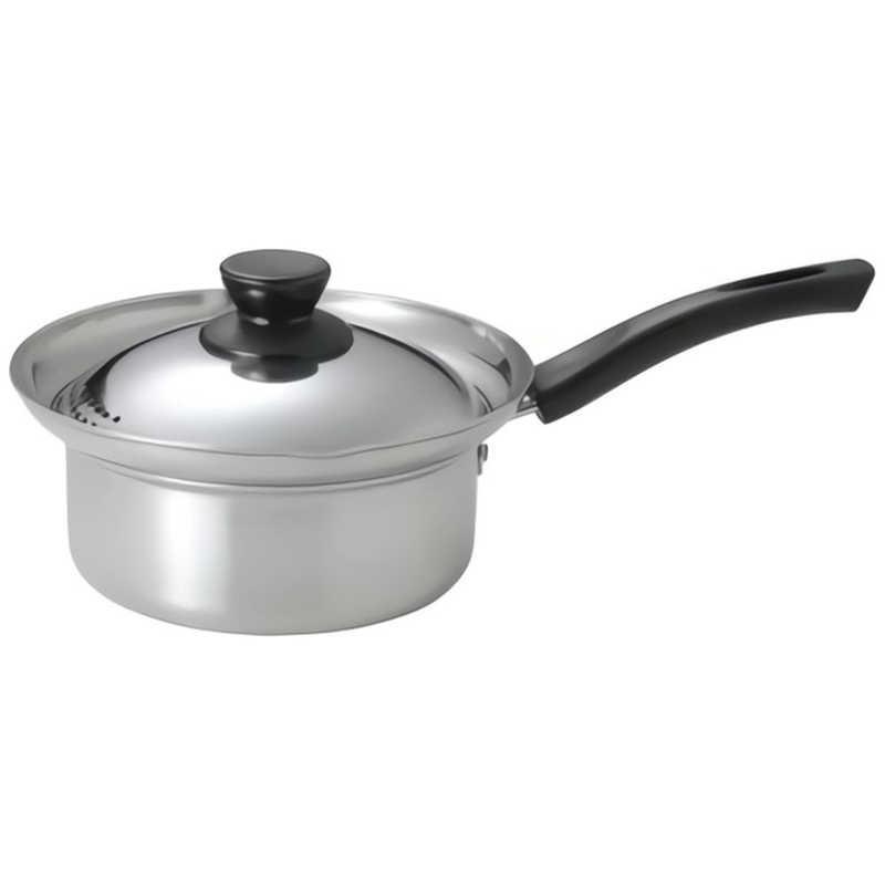 カクセー ニルワーカ IH対応ステンレス吹きこぼれにくい湯切り鍋16cm [16cm /IH対応] NW-05 : コジマYahoo!店 - 通販 - Yahoo!ショッピング
