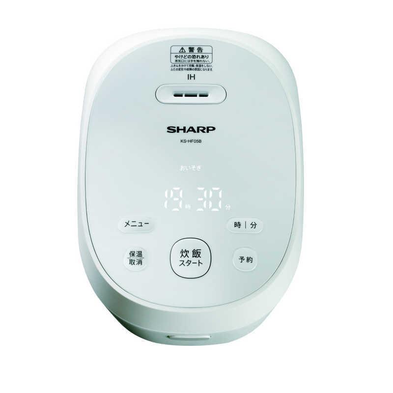 シャープ SHARP 炊飯器 3合 PLAINLY IH ホワイト系 KS-HF05B-W :4974019147017:コジマYahoo!店 - 通販 - Yahoo!ショッピング