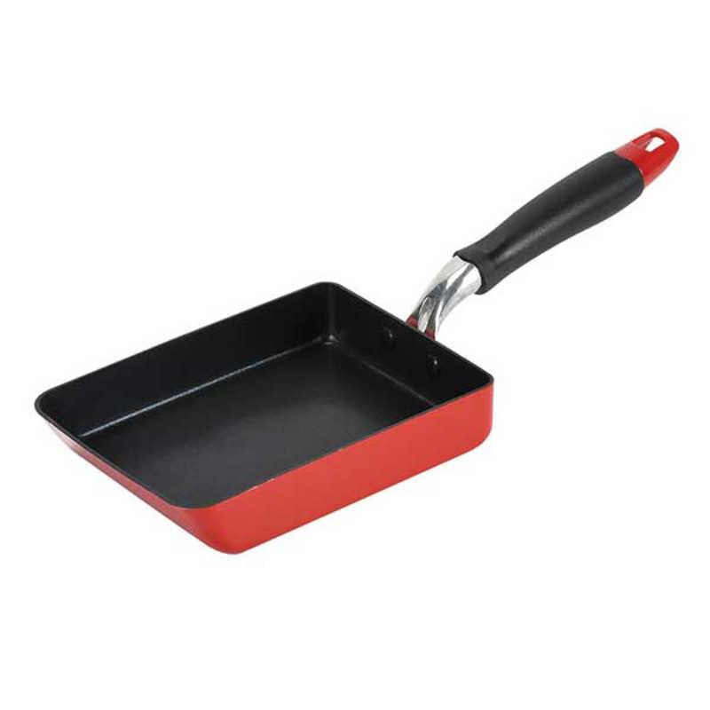 ベストコ 卵焼き 13×18cm IH ガス火対応 モデルナ レッド ND-9456 : コジマYahoo!店 - 通販 - Yahoo!ショッピング