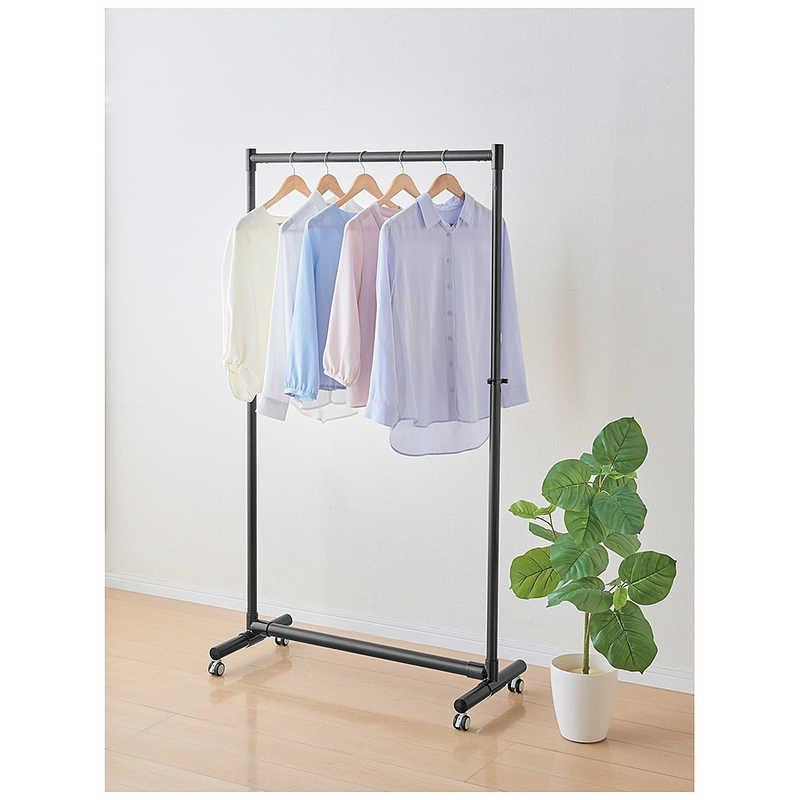 パール金属 パール金属 軽くて丈夫なアルミ製ハンガーラック（マットブラック） N-7594 : コジマYahoo!店 - 通販 - Yahoo!ショッピング