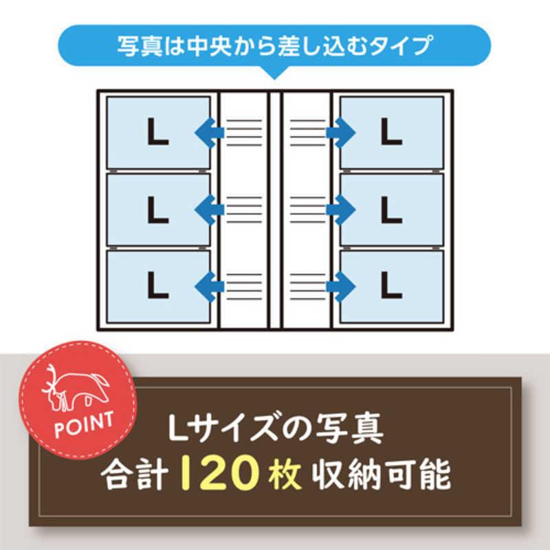 CHULULU Chululu(チュルル) ポケットアルバム STOFF(ストフ) Lサイズ 120枚収納 フォレストグリーン ...