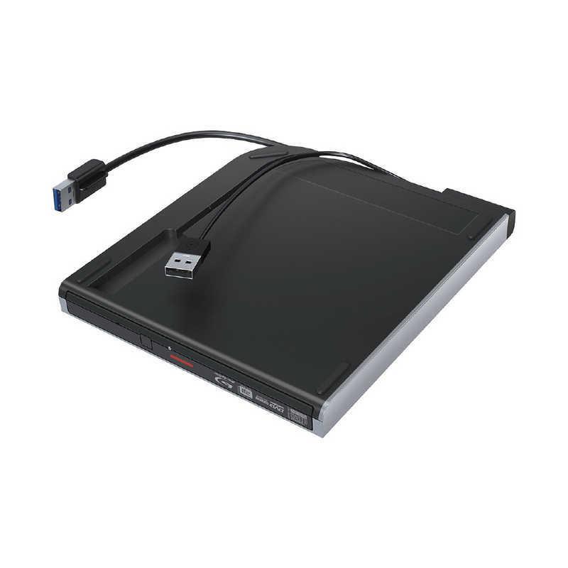 BUFFALO ブルーレイドライブ 外付け 光学式 BD(Blu-ray) DVD CD ポータブル Mac/Win BDXL対応 BRXL ...