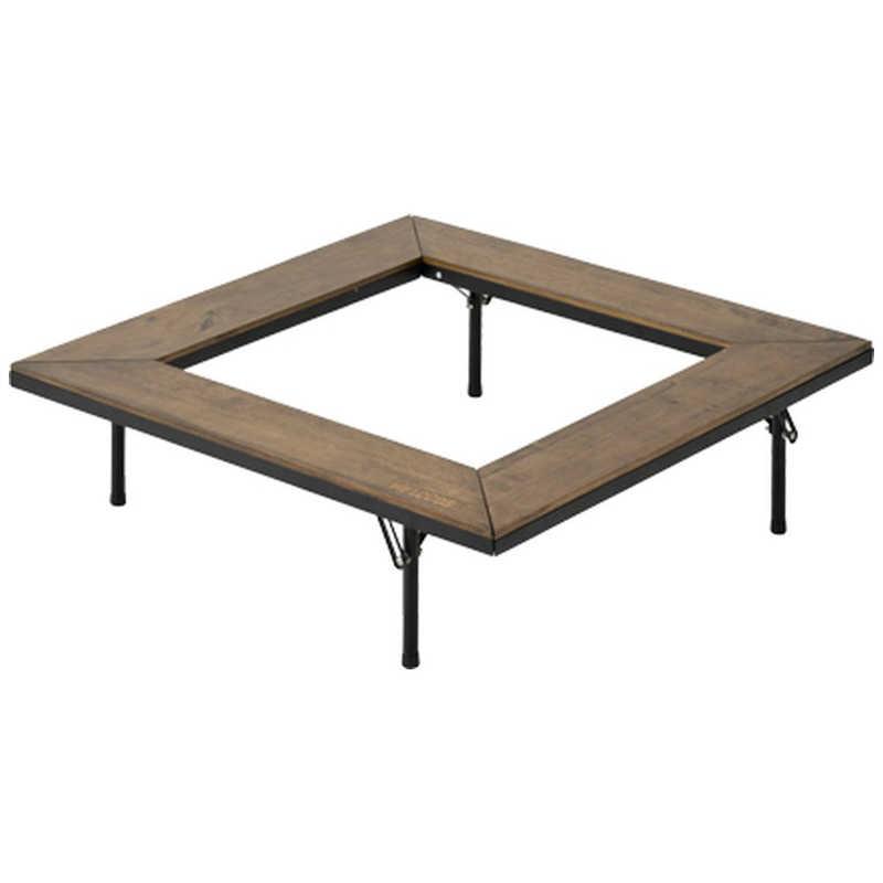 ロゴス アイアンウッド囲炉裏テーブル(約93×93×27.5cm) 81064133 : コジマYahoo!店 - 通販 - Yahoo!ショッピング