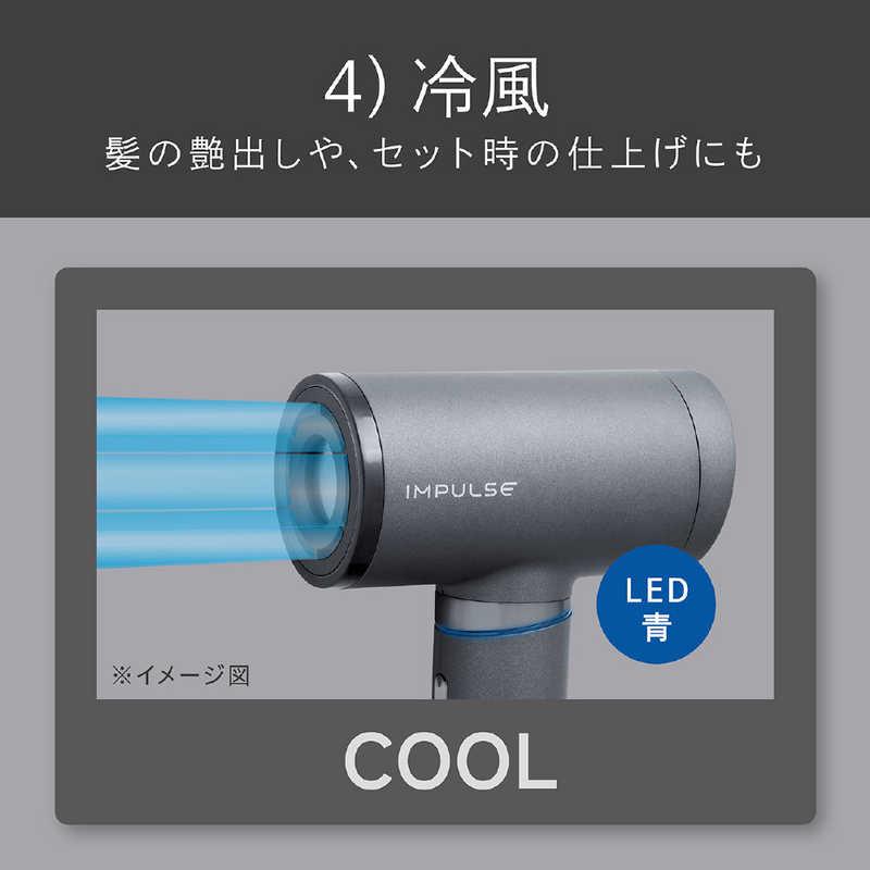 コイズミ KOIZUMI ハイスピードマイナスイオンドライヤー グレー KHD