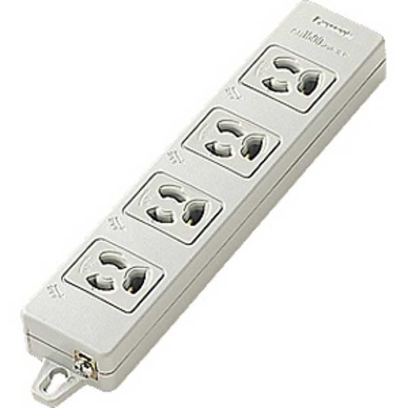 Panasonic パナソニック Panasonic OAタップ「マグネット付」 (3P・4個口・グレー) WCH2404H : コジマYahoo!店 - 通販 - Yahoo!ショッピング