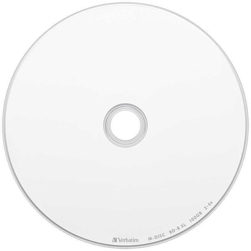 VERBATIMJAPAN 録画用BD-R XL 「生涯保存用ディスク「M-DISC」」 [1枚 /100GB] VBR520YMDP1V1 ...