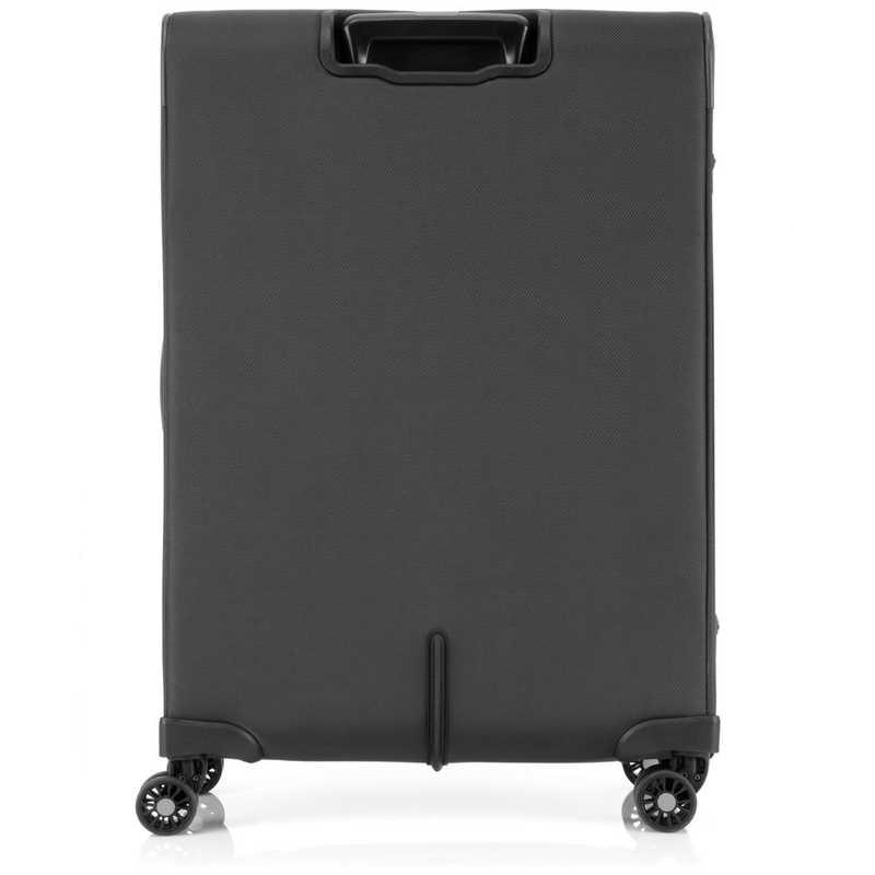 アメリカンツーリスター　ソフトキャリーバッグ MAXWELL ファスナータイプ 宿泊 目安：1週間以上 78(82)L 【TSAロック搭載】 ブラック×グレー　HA6*29002 アメリカンツーリスター ソフトキャリーバッグ MAXWELL ファスナー