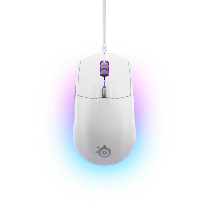 STEELSERIES Rival 3 Gen 2 White [光学式 / 有線 6ボタン USB] ホワイト 62516 : コジマYahoo!店 - 通販 - Yahoo!ショッピング
