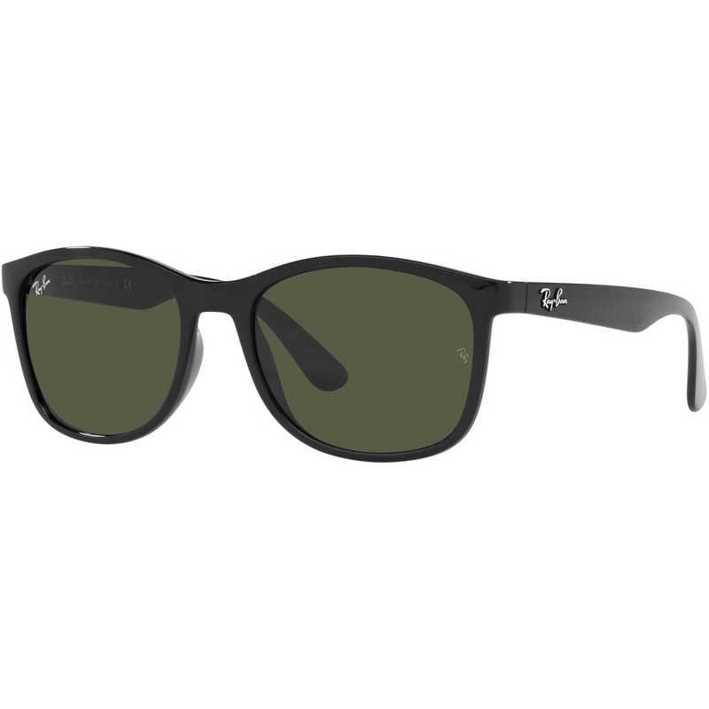 レイバン Ray-Ban サングラス RB4374F 601/31 58mm ブラック/グリーン RB4374F_6013158 : コジマ ...