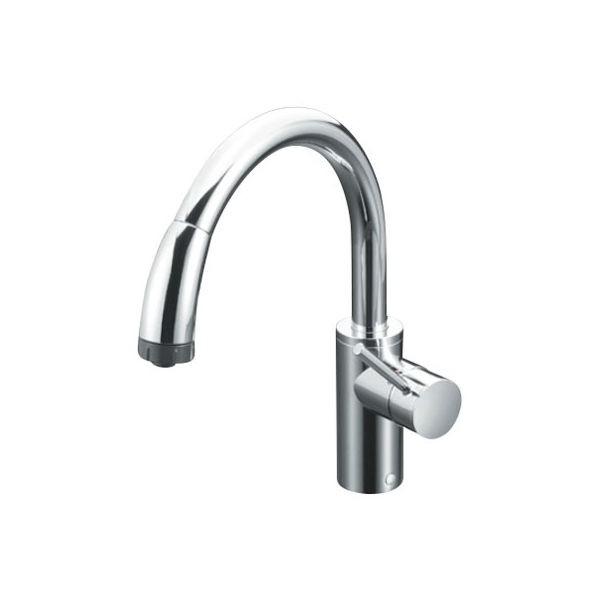 【水栓金具】KVK 流し台用シングルレバー式シャワー付混合栓 KM708G 1個（直送品） :E963670:LOHACO お取り寄せYahoo!店 - 通販 - Yahoo!ショッピング