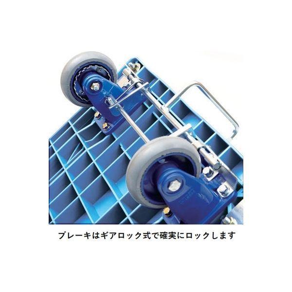 【台車】 金沢車輌 ハンドストッパー付環境静音樹脂台車 大 PHB-300GS 950×600×H905 1台 :9395128:LOHACO Yahoo!店 - 通販 - Yahoo!ショッピング