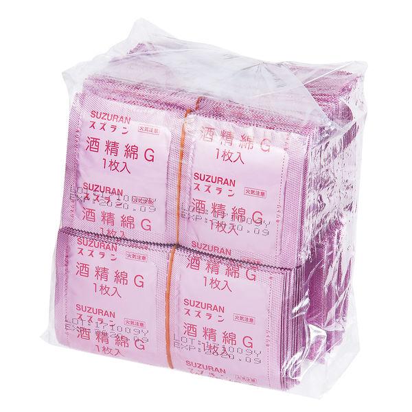 スズラン 酒精綿G（個包装） 13205205 1ケース（1枚入×3000包） オリジナル :EK27368:LOHACO Yahoo!店 - 通販 - Yahoo!ショッピング