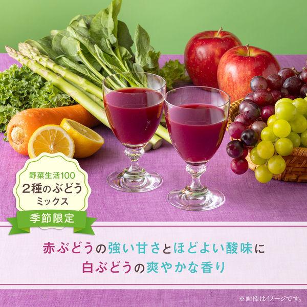 カゴメ 野菜生活100 2種のぶどうミックス 720ml 1箱（15本入） :EP00147:LOHACO Yahoo!店 - 通販 - Yahoo!ショッピング