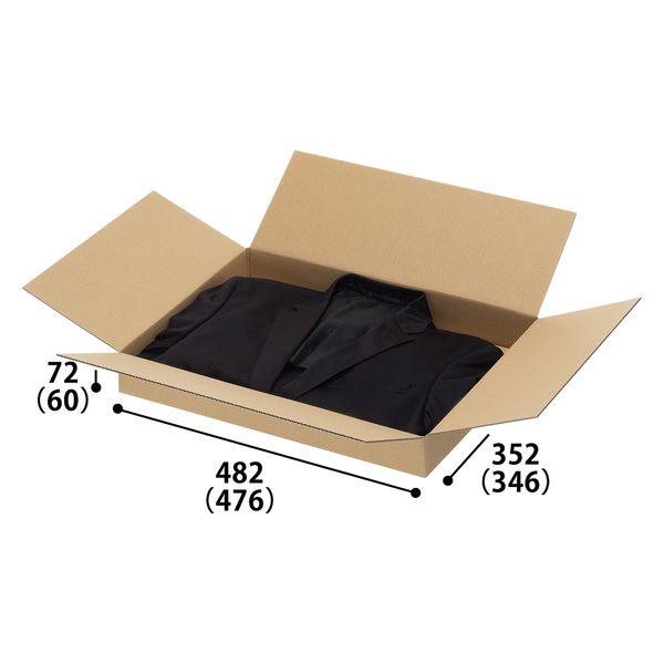 【100サイズ】「現場のチカラ」軽梱包用ダンボール ジャケット・薄物アウター向け 外寸：482×352×72mm 20枚入 :HX55228:LOHACO Yahoo!店 - 通販 ...