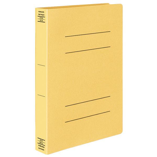 コクヨ（KOKUYO） フラットファイルX（スーパーワイド） A4タテ 2穴 約400枚収容 厚とじ 黄 10冊 フ-X10Y :J373613:LOHACO Yahoo!店 - 通販 ...