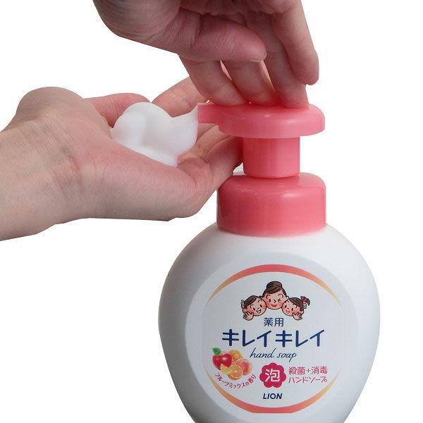 キレイキレイ 薬用 ハンドソープ 泡 フルーツミックスの香り 本体 250ml 1セット（4個） 殺菌 保湿 ライオン【泡タイプ】 :NJ04064:LOHACO Yahoo!店 - 通販 ...