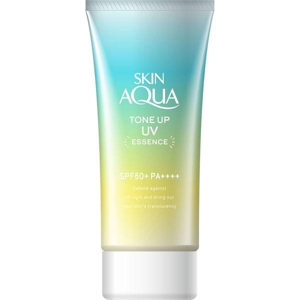 スキンアクア トーンアップUVエッセンス ミントグリーン 80g SPF50+・PA++++ 2個 ロート製薬 :X373463:LOHACO Yahoo!店 - 通販 - Yahoo!ショッピング