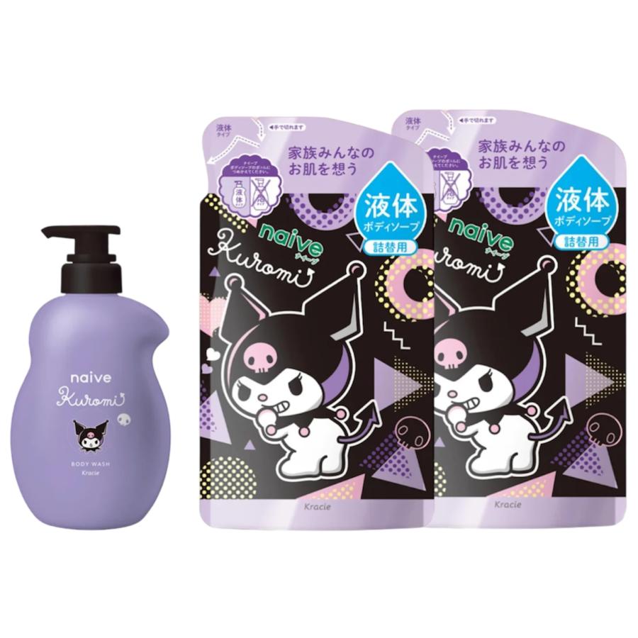 植物性 ナイーブ ボディソープ クロミ 本体530ml 詰替360ml × 2袋 やさしいピーチソープの香り : Y&M&Yヤフー店 - 通販 - Yahoo!ショッピング