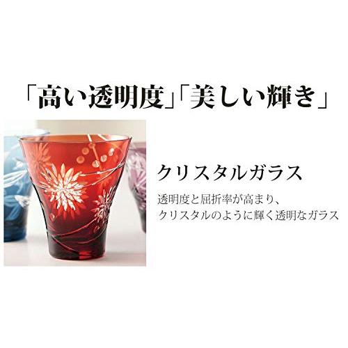 東洋佐々木ガラス ペアフリーグラス 切子 キリコギフト ブルー&レッド 350ml HG880-T106 2個入り :s-4906678182023-20220929:MahanA Yahoo ...