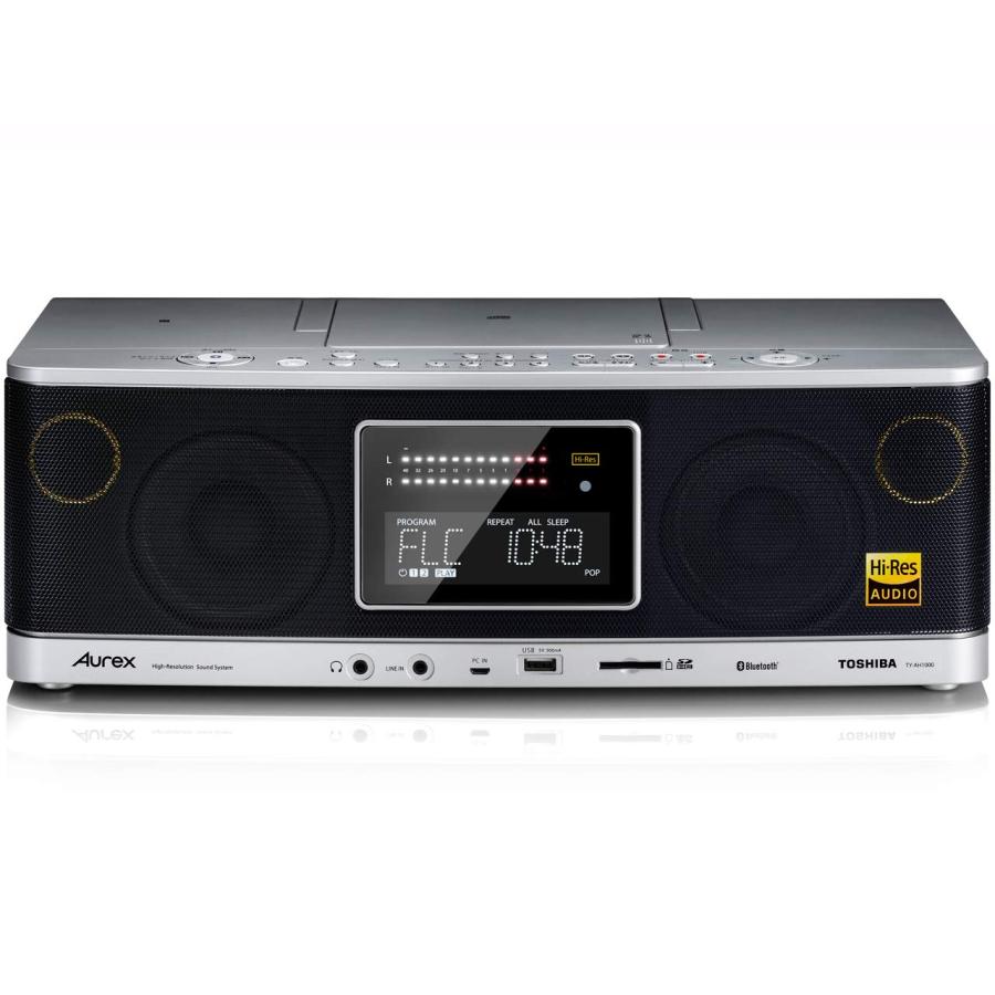 東芝 CDラジオ ハイレゾ対応 Bluetooth搭載 Aurex TY-AH1000(S) ブラック×グレー : MahanA Elua - 通販 - Yahoo!ショッピング