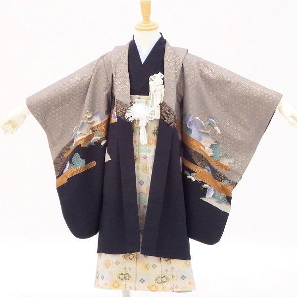 七五三フルセット 5歳 グレー 富士山に羽ばたく鷹 【販売】【中古】 身長約102から105cm : 舞衣夢 - 通販 - Yahoo!ショッピング