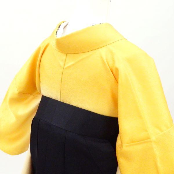 卒業式 着物と袴 6点セット販売 身長約153から157cm対応 鮮やかイエローのシンプルコーデ : 舞衣夢 - 通販 - Yahoo!ショッピング