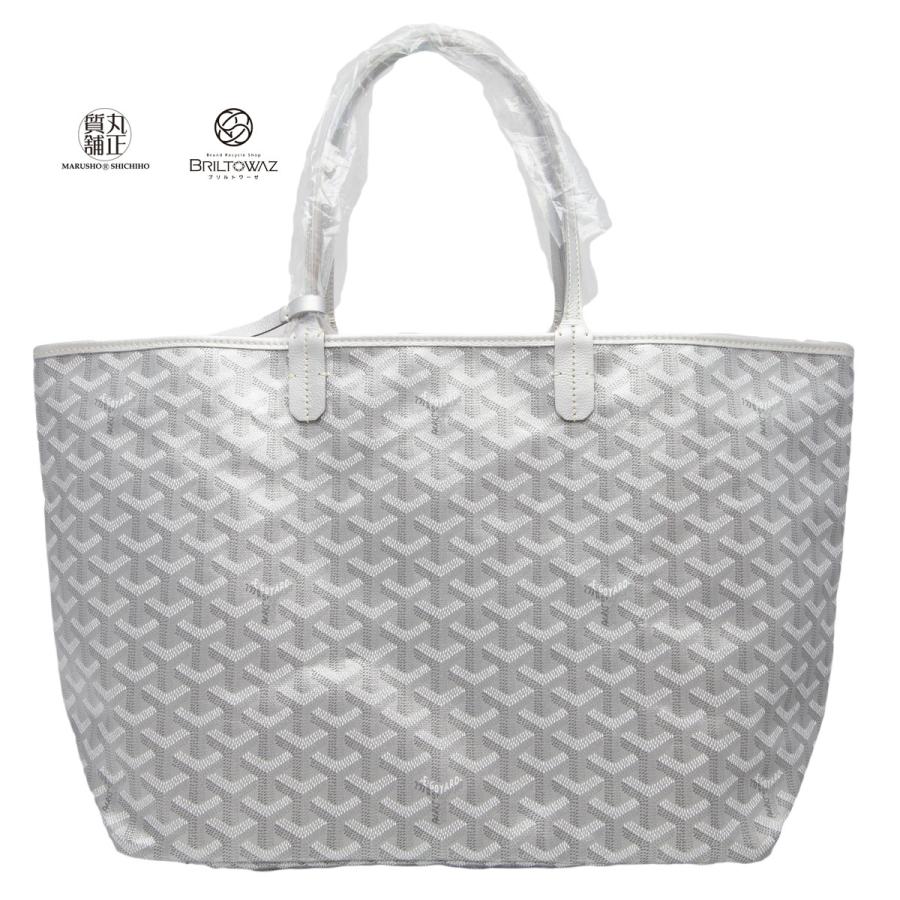 GOYARD ゴヤール トートバッグ サンルイPM 2021年限定 シルバー GOYARD ゴヤール トートバッグ サンルイPM 2021年限定 シルバー