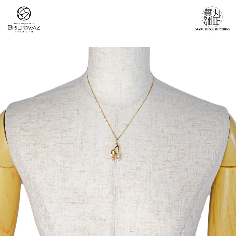 MIKIMOTO ミキモト K14 アコヤパール ネックレス 御木本 真珠 和玉 中古 送料無料（M210517） : 質屋 丸正質舗 Yahoo!店 - 通販 - Yahoo!ショッピング